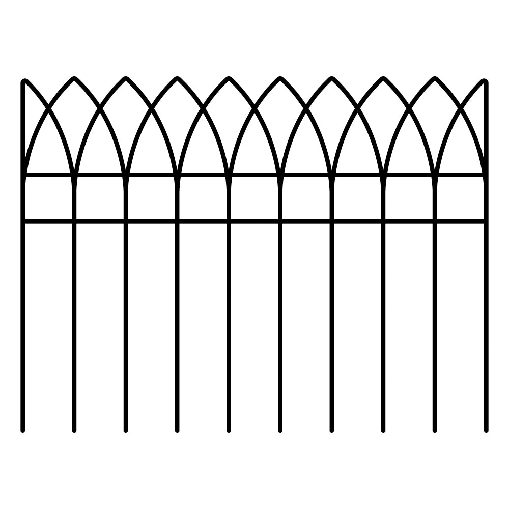 horizontal border edging